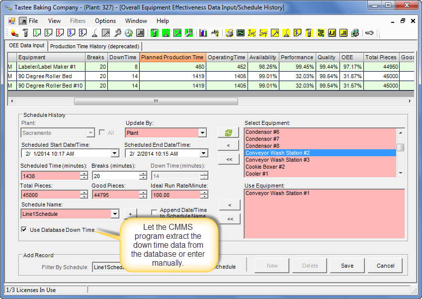 CMMS System OEE KPI Overall Equipment Effectiveness CMMS System OEE KPI Overall Equipment Effectiveness