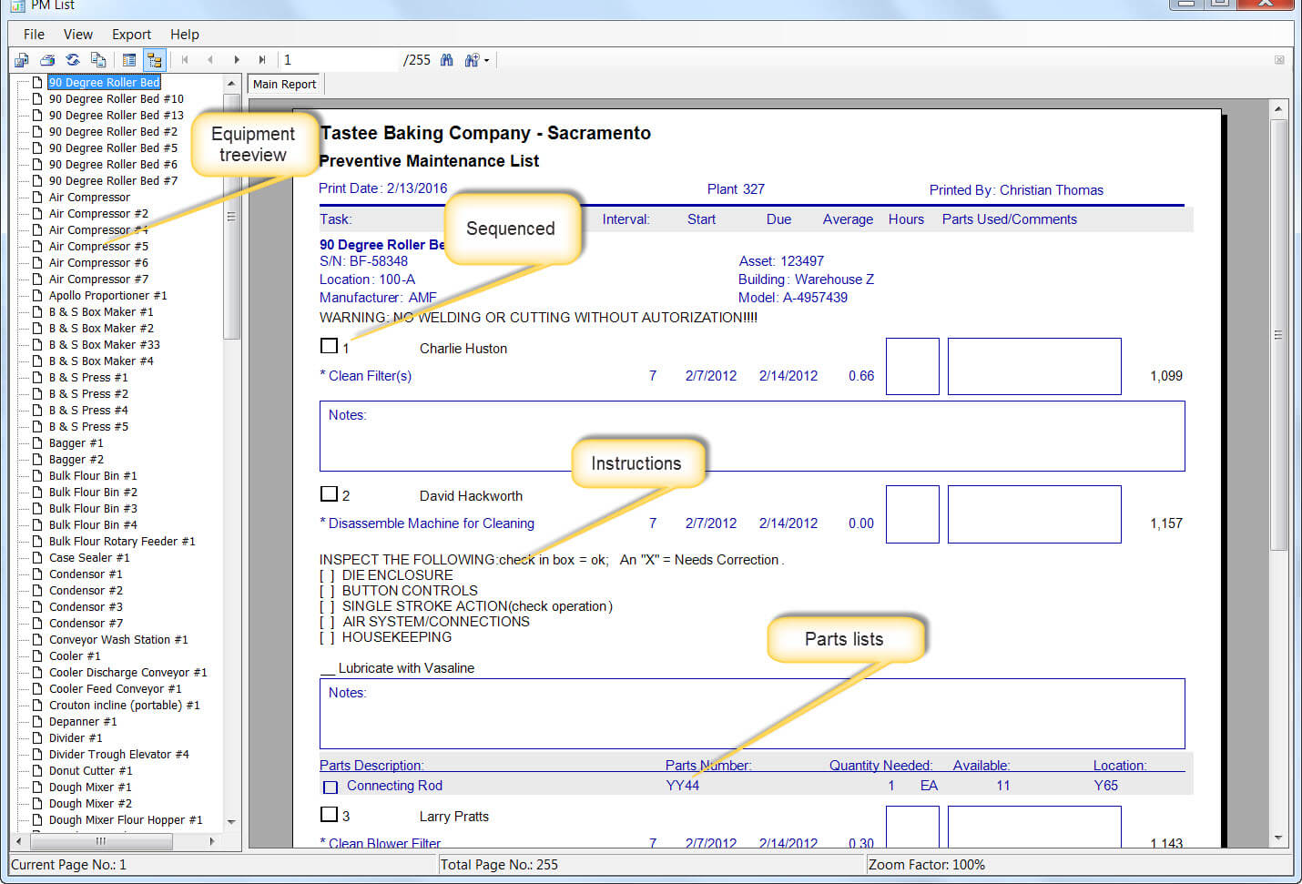 Preventive Maintenance Software Solutions MaintSmart
